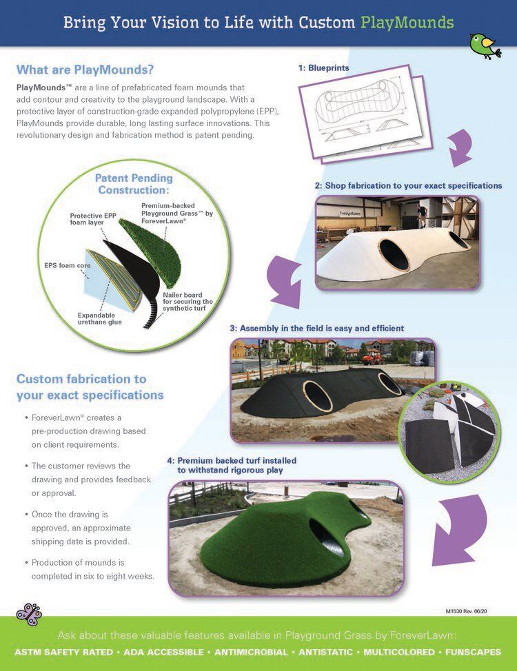 PlayMounds™ | Playground Grass — ForeverLawn Texas