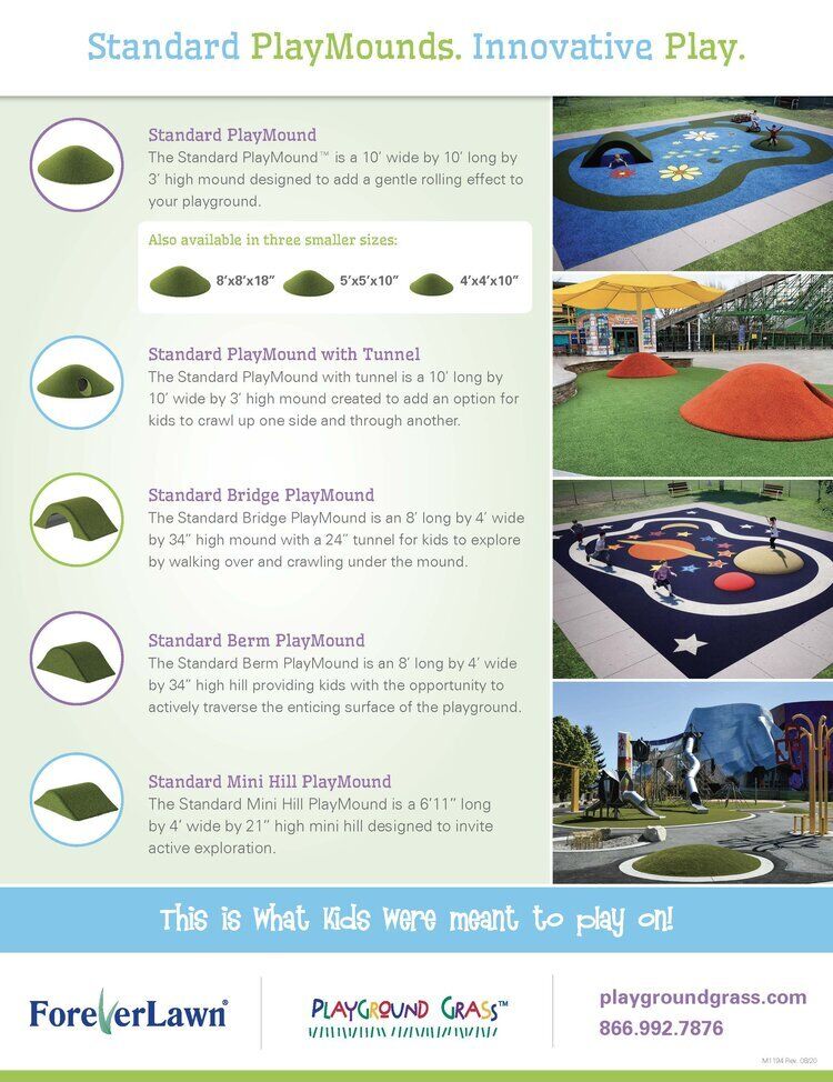 PlayMounds™ | Playground Grass — ForeverLawn Texas